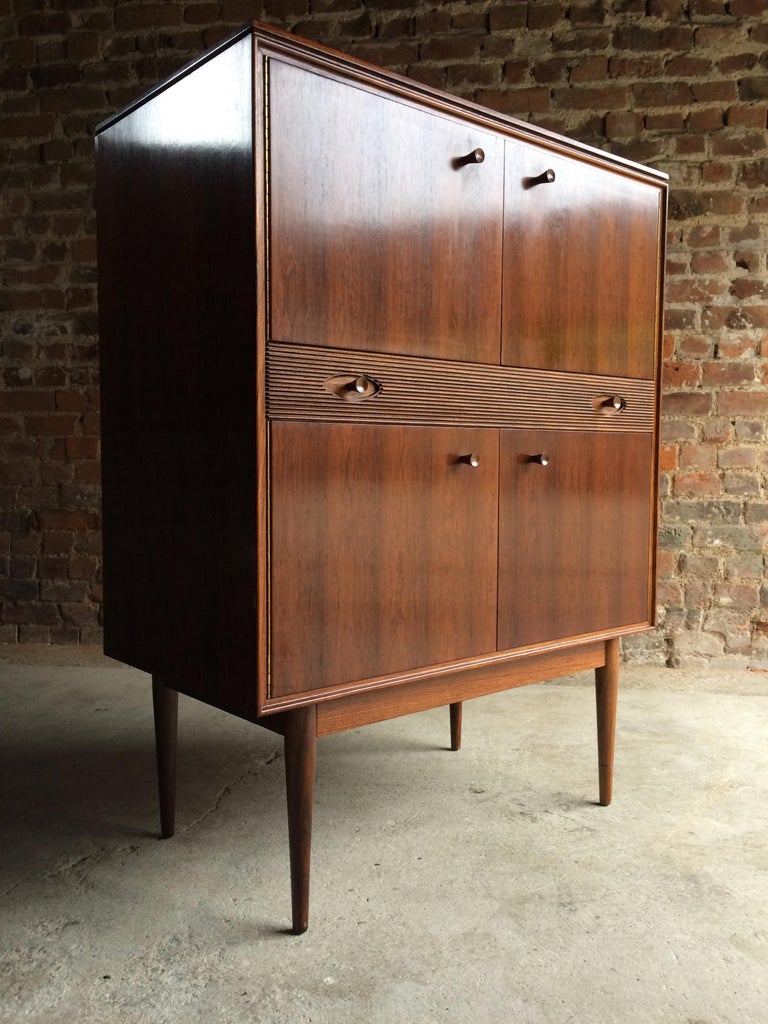 Robert Heritage for Archie Shine Rosewood Cocktail Cabinet Hamilton ...