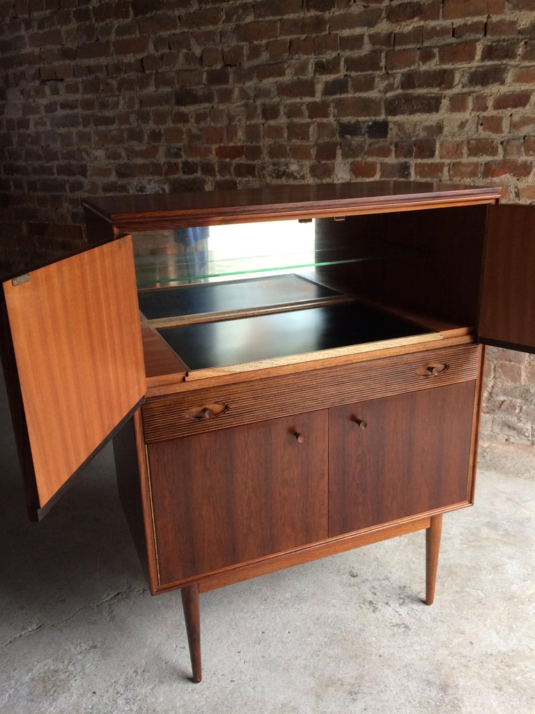 Robert Heritage for Archie Shine Rosewood Cocktail Cabinet Hamilton ...
