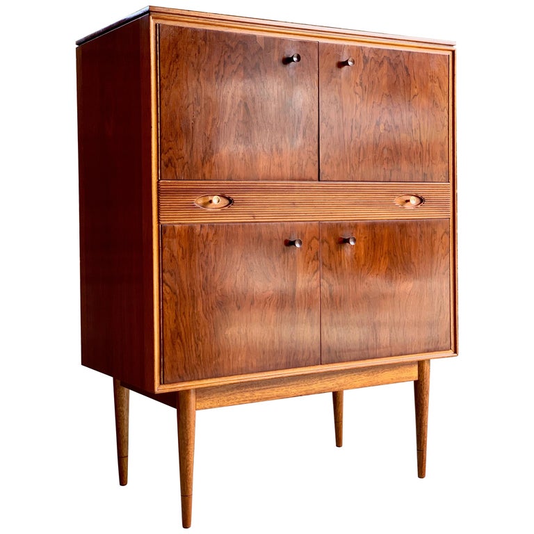 Robert Heritage for Archie Shine Rosewood Cocktail Cabinet Hamilton ...