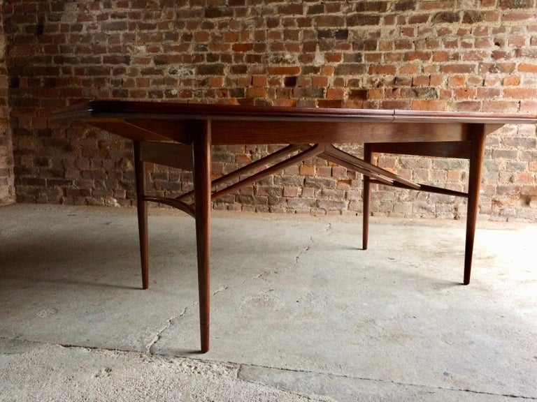 Robert Heritage for Archie Shine Rosewood Dining Table and 8 Chairs ...