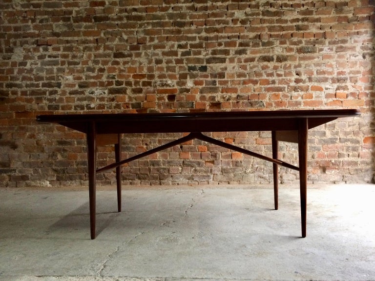 Robert Heritage for Archie Shine Rosewood Dining Table and 8 Chairs ...
