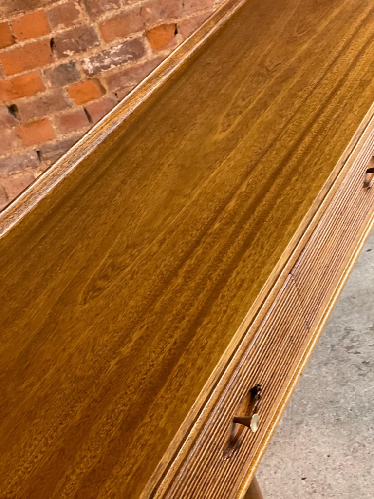 Robert Heritage Hamilton Teak Console Table by Archie Shine, circa 1960s at 1stDibs