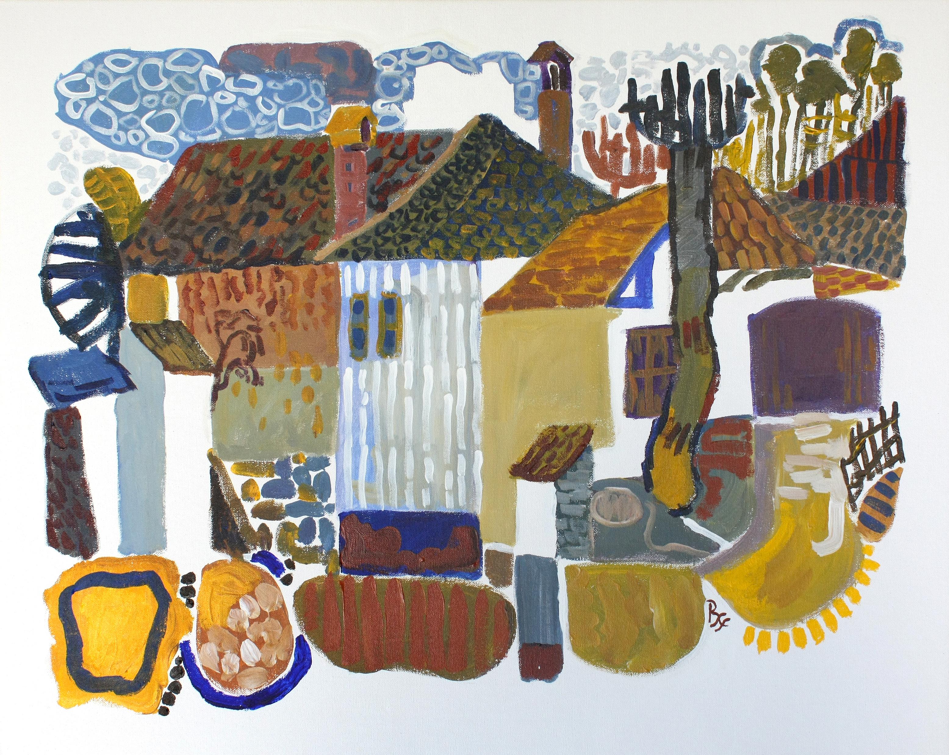 Toni Silber-Delerive - Rouen, Normandy, Original Painting For Sale at ...