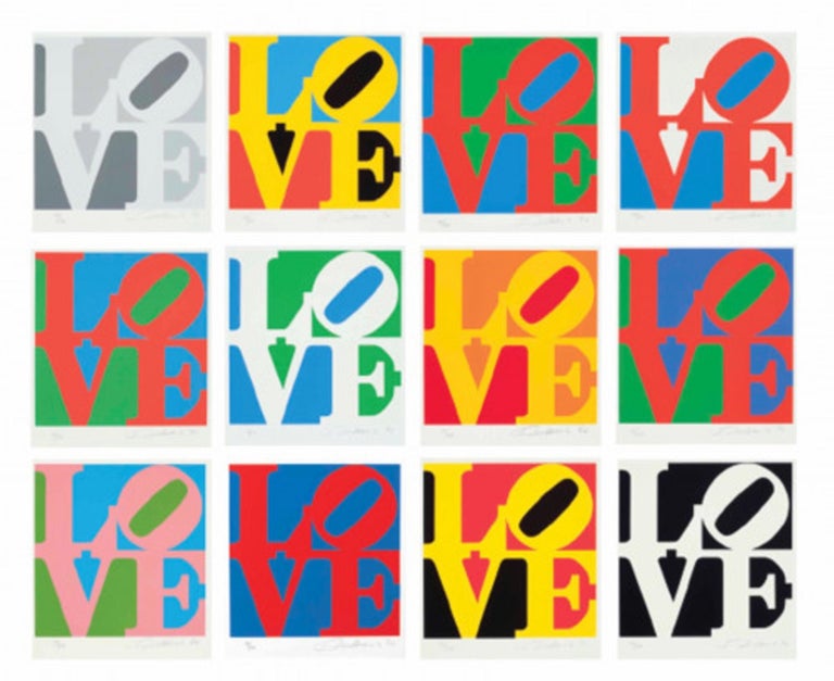 Robert Indiana - Book of Love portfolio For Sale at 1stDibs