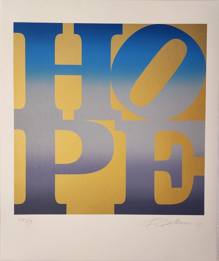 Robert Indiana - HOPE II, FROM THE "FOUR SEASONS OF HOPE" For Sale at ...