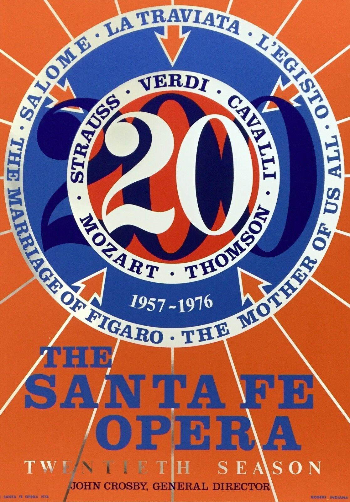 Indiana, Santa Fe Opera 20th Anniversary Season, 1976 For Sale at ...