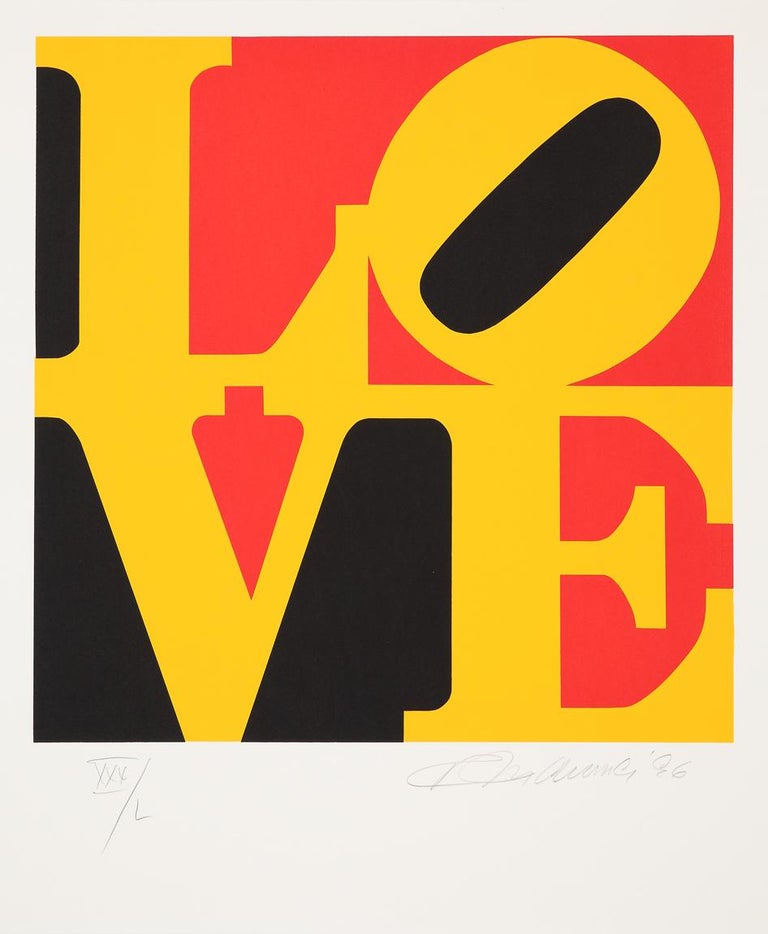 Robert Indiana - LOVE - 20th Century, Robert Indiana, Pop Art at 1stDibs