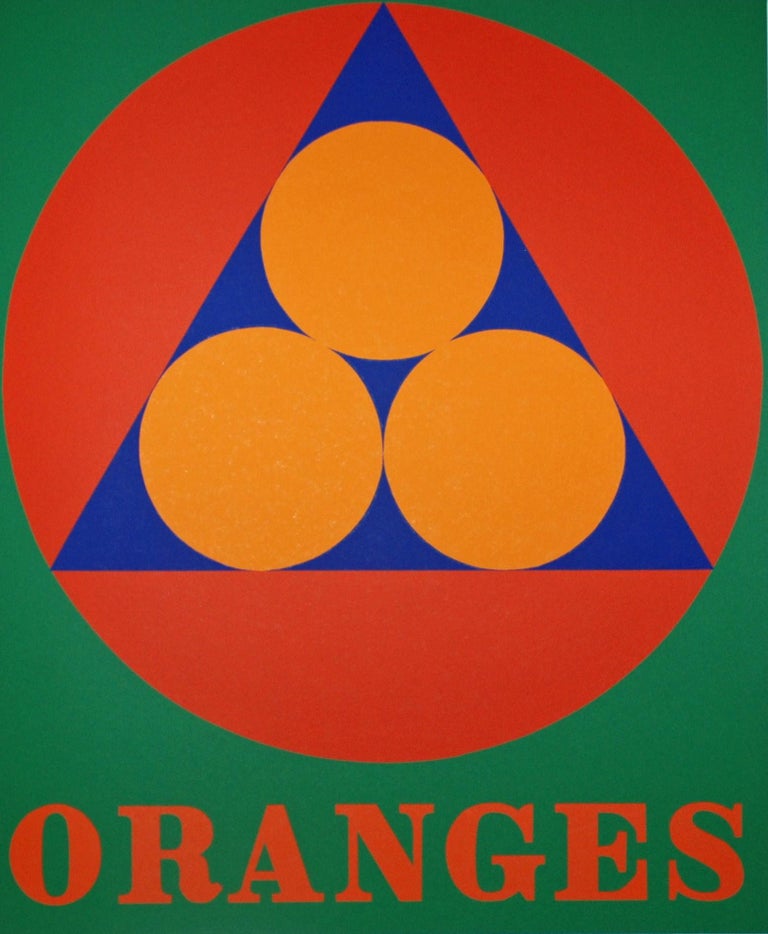 Robert Indiana - Oranges For Sale at 1stDibs