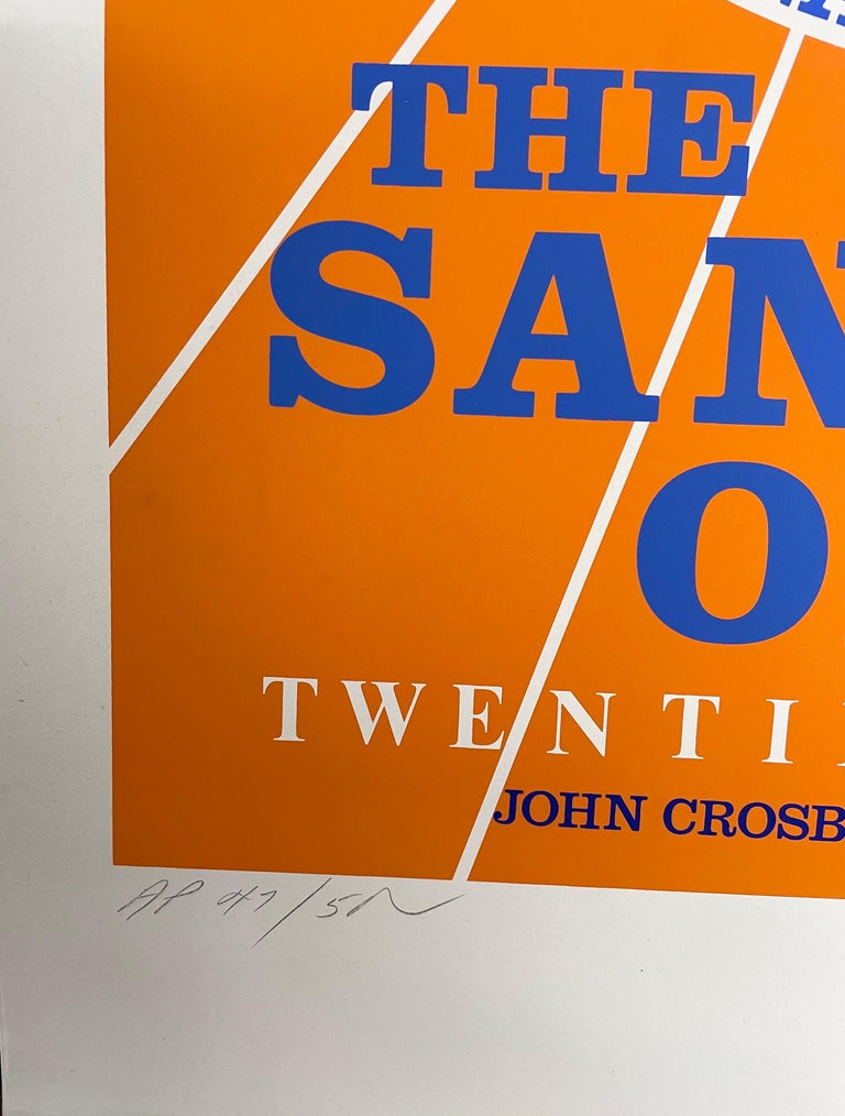 Robert Indiana - Robert Indiana, "Santa Fe Opera, " Hand signed ...