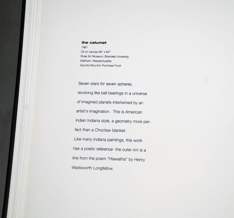 Robert Indiana - The Calumet For Sale at 1stDibs