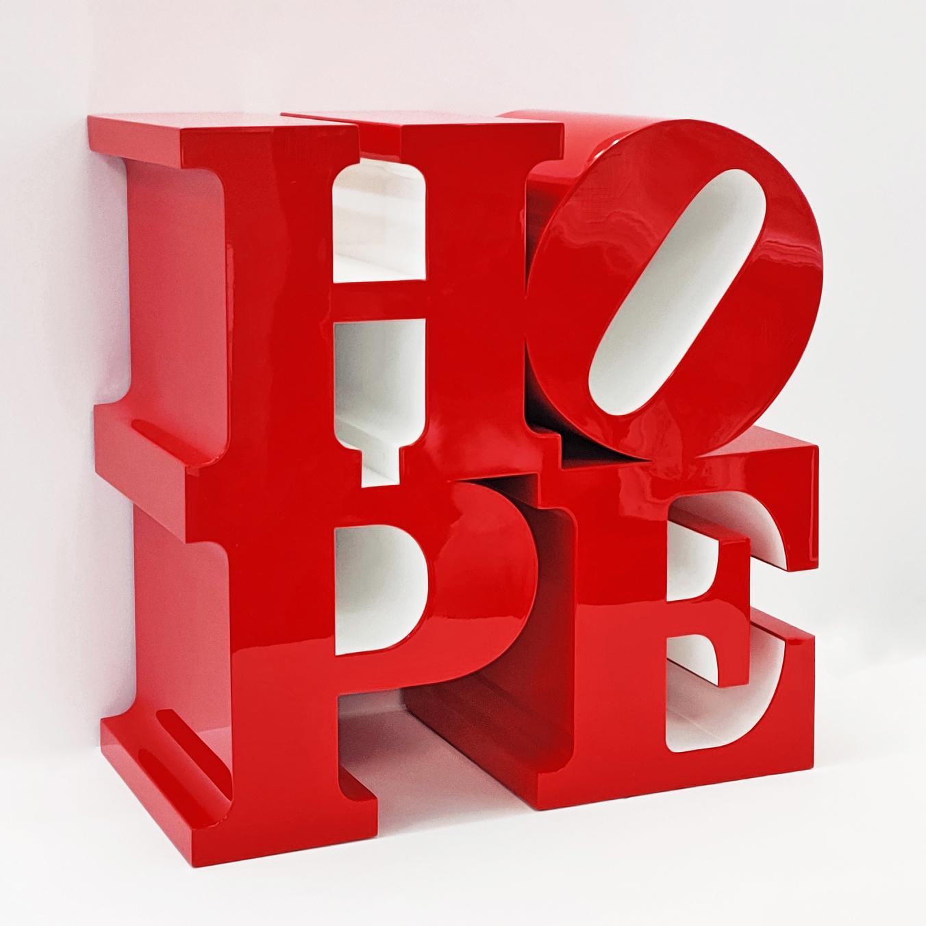Robert Indiana - LOVE WALL, Red Red For Sale at 1stDibs