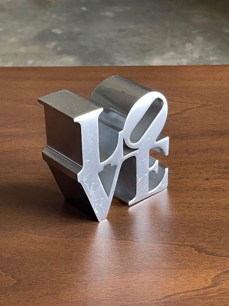 Robert Indiana Style Love Paperweight or Small Sculpture For Sale at ...