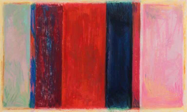 Robert Inman - 'Abstract in Coral and Jade', Chouinard Institute, LACMA ...