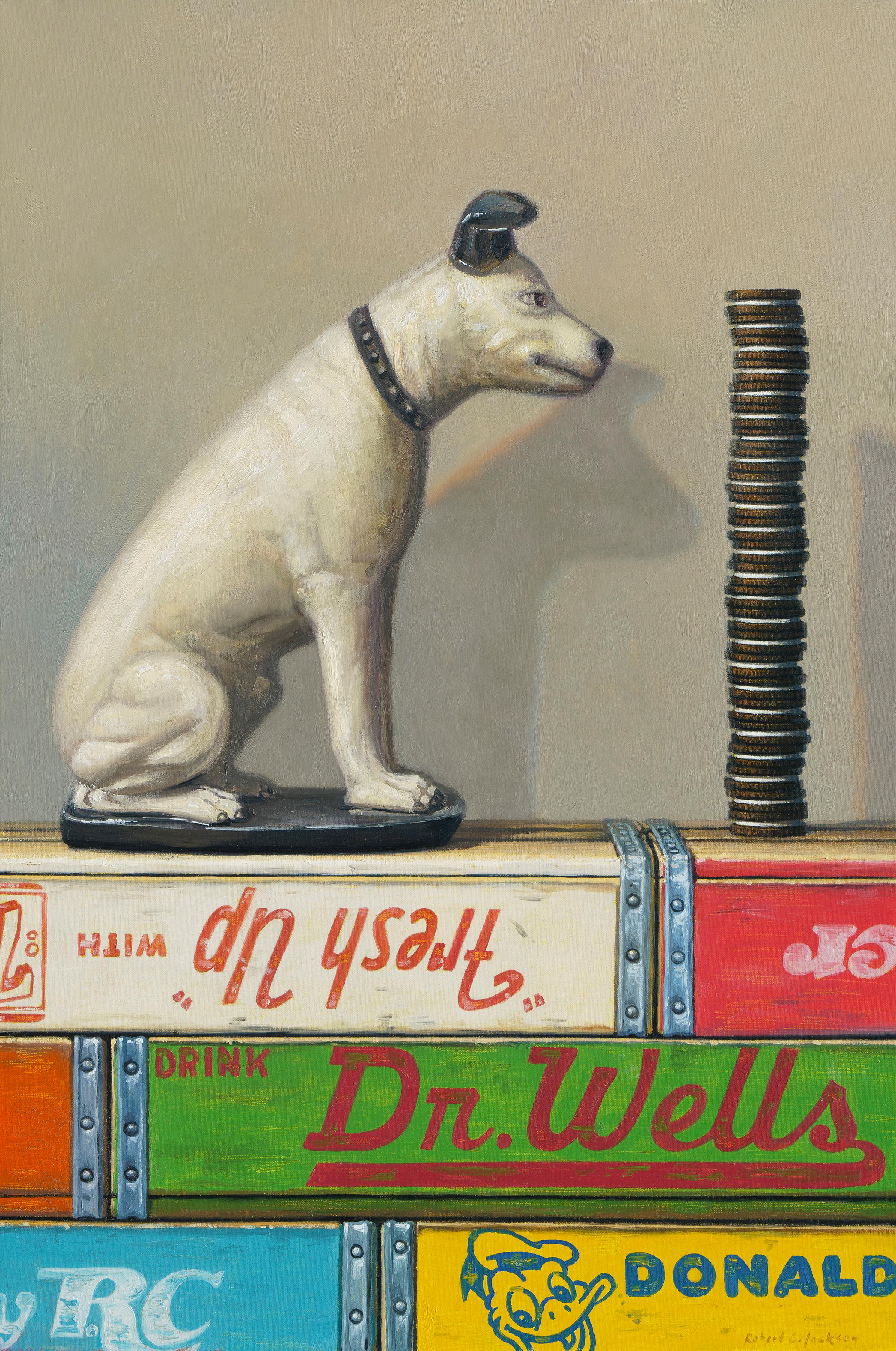 Robert Jackson - CONTEMPLATING - Realism / Humor in Art / Dog Still ...