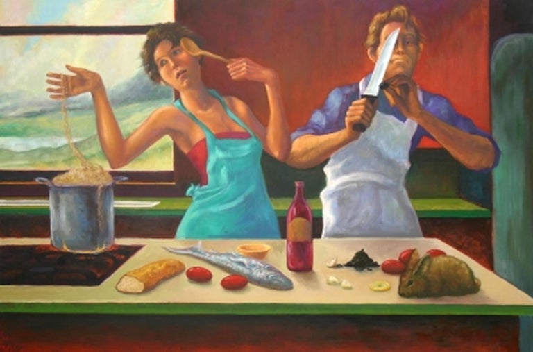 Robert Jessup - Making Pasta, 2008 For Sale at 1stDibs