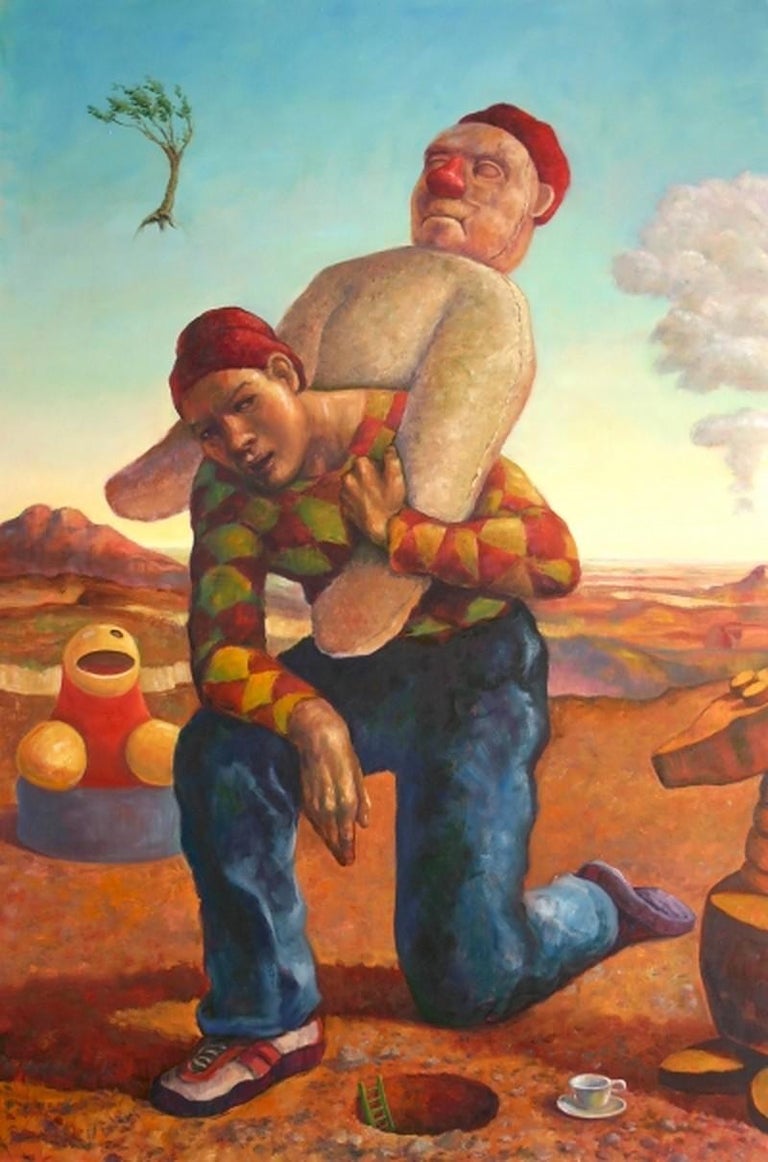 Robert Jessup - Man with Dummy/Wilderness, 2006 For Sale at 1stDibs