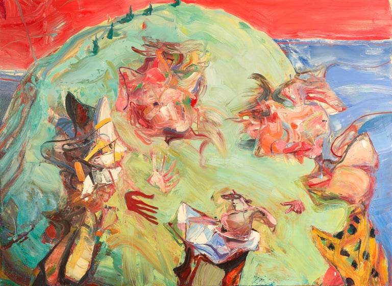 Robert Jessup - Two Figures on an Island For Sale at 1stDibs