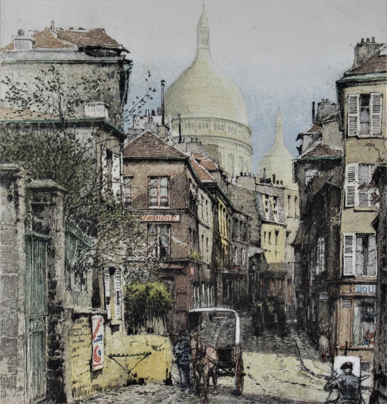 Robert Kasimir - Paris, Montmartre, Le Sacre Coeur For Sale at 1stDibs ...