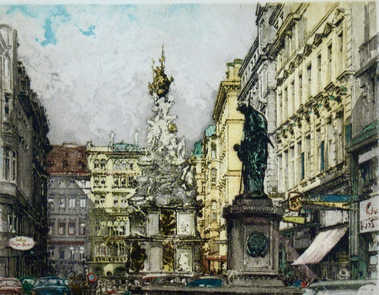 Robert Kasimir - Vienna Scene II For Sale at 1stDibs