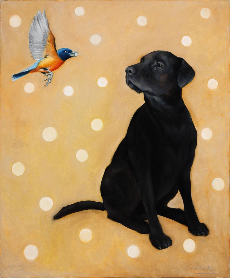 Robert Kenneth White - "Chasing The Dot" Original Oil Painting by ...
