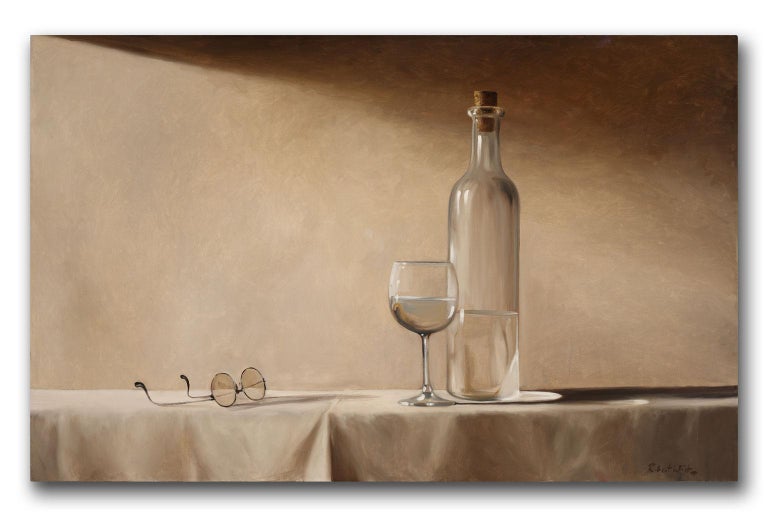 Robert Kenneth White - [Glasses] Large Original Oil Painting by Robert ...