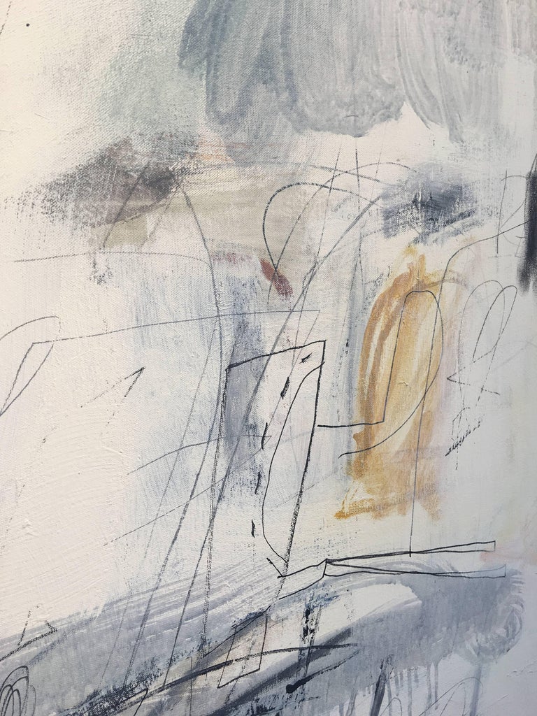 Robert Kingston - Robert Kingston Abstract Painting "Recuerdo" For Sale ...