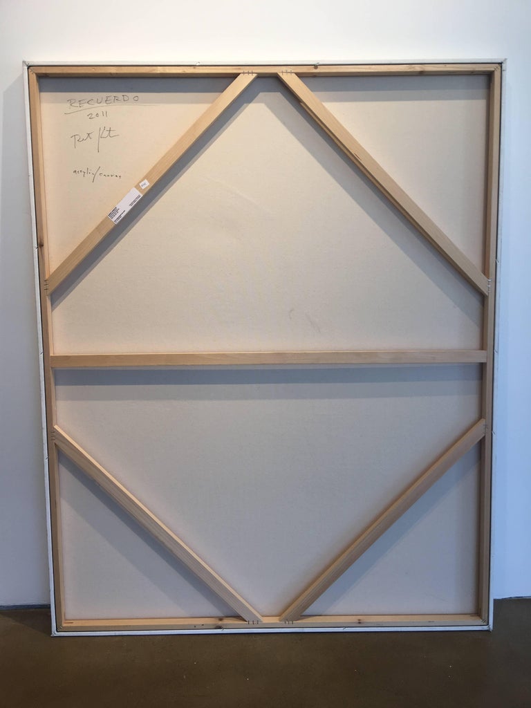 Robert Kingston - Robert Kingston Abstract Painting "Recuerdo" For Sale ...