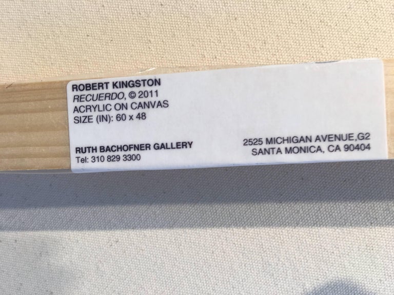 Robert Kingston - Robert Kingston Abstract Painting "Recuerdo" For Sale ...