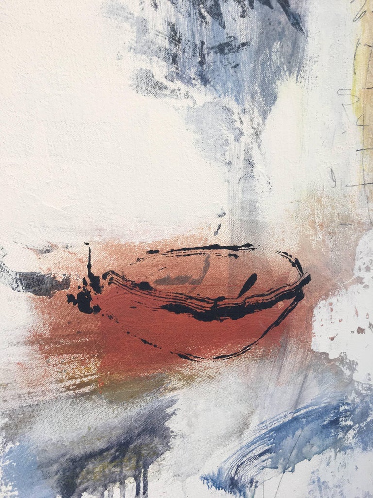 Robert Kingston - Robert Kingston Abstract Painting "Untitled" For Sale ...