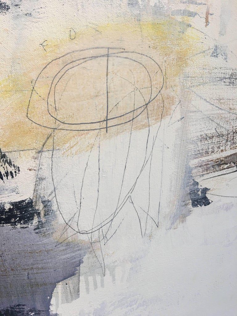 Robert Kingston - Robert Kingston Abstract Painting "Untitled" For Sale ...