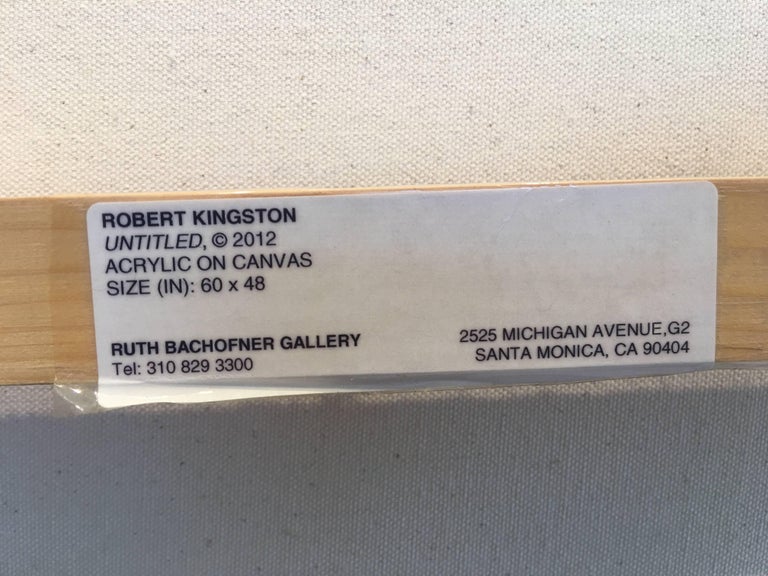 Robert Kingston - Robert Kingston Abstract Painting "Untitled" For Sale ...