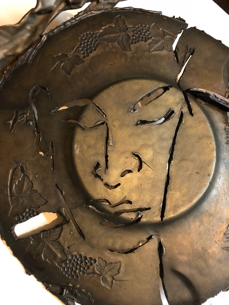 Robert Kushner - Polychrome Bronze Organic Sculpture Polich Tallix Art ...