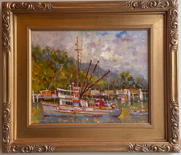 Robert L. Davis - Off to Work For Sale at 1stDibs