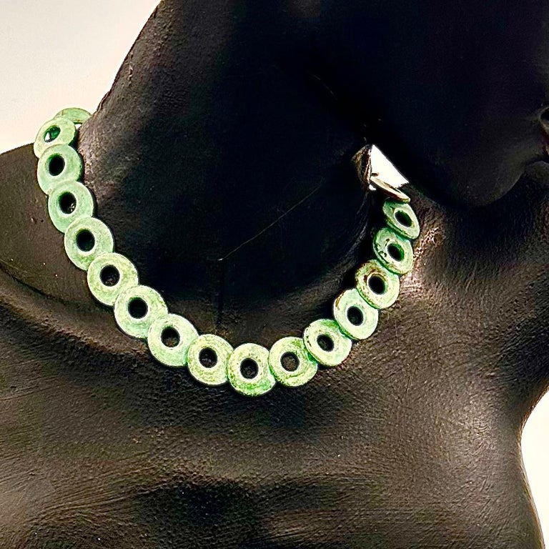 Robert Lee Morris Wabi Sabi Collection Verdigris Fruit Loop Choker ...