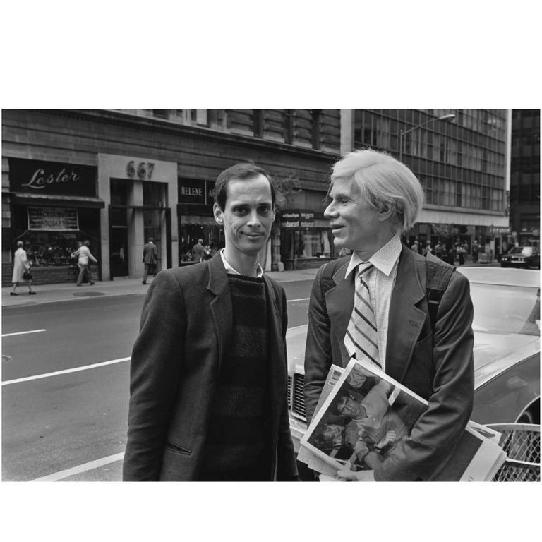 Robert Levin, "Andy Warhol and John Waters on Madison Ave, 1981" Print ...