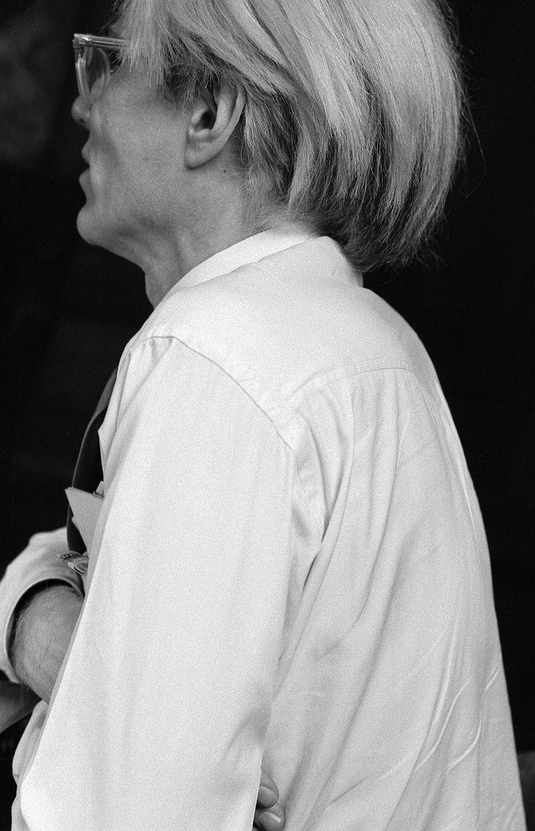 Robert Levin, "Andy Warhol Portrait N.2 at Factory, 1981" Framed Print ...