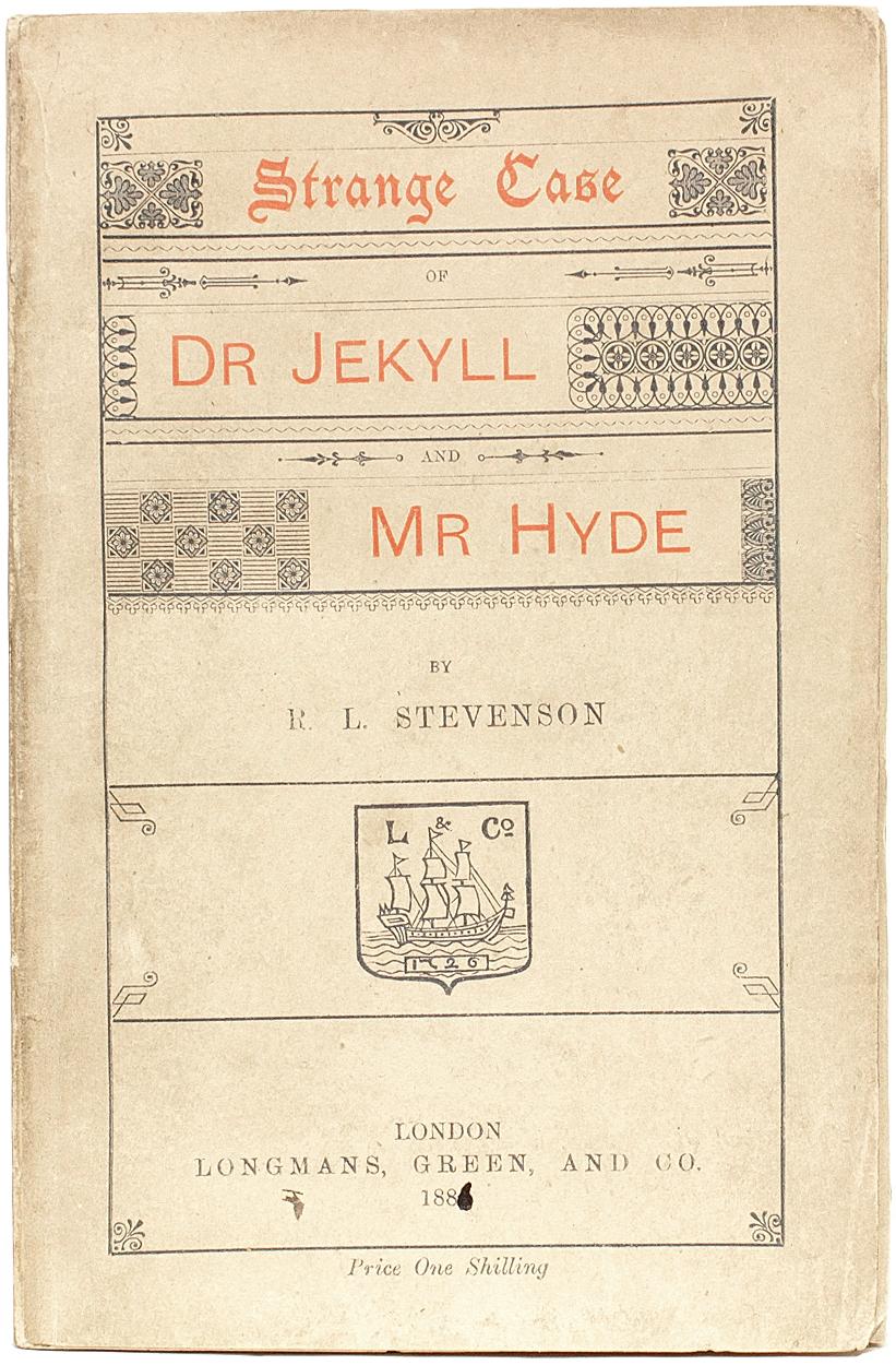 Robert Lewis Stevenson, Strange Case of Dr. Jekyll and Mr. Hyde, First ...
