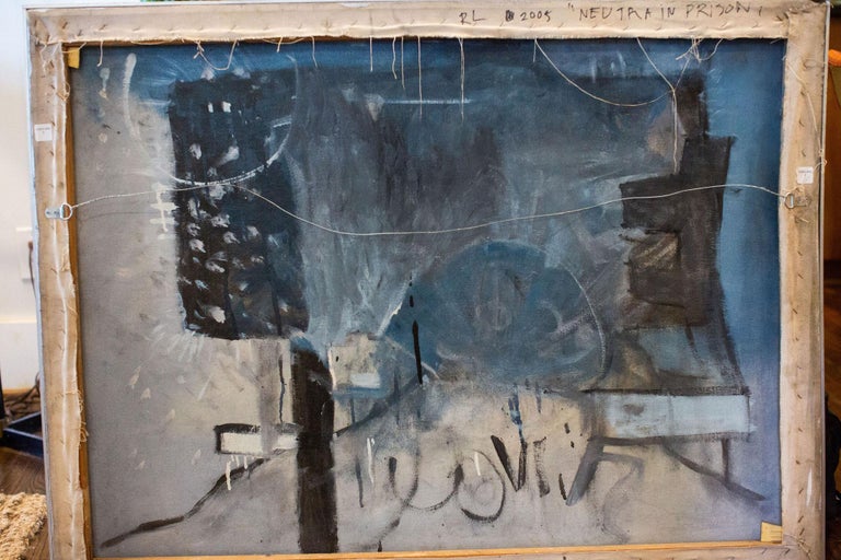 Robert Loughlin "Neutra in Prison" Brute Oil on Canvas, 2005 For Sale ...