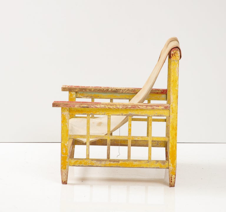 Robert Mallet Stevens, Hammock Chair, France, 1925, Original Canvas and ...