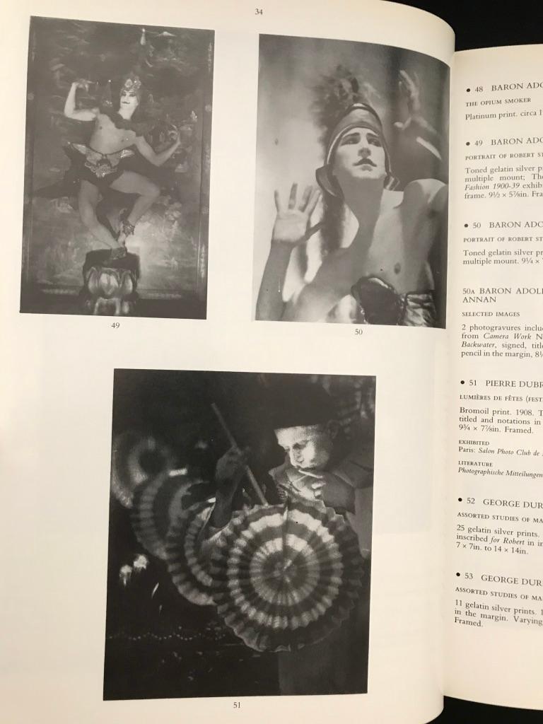 Robert Mapplethorpe Collection, Christie''s Auction Catalogue 1989 with ...