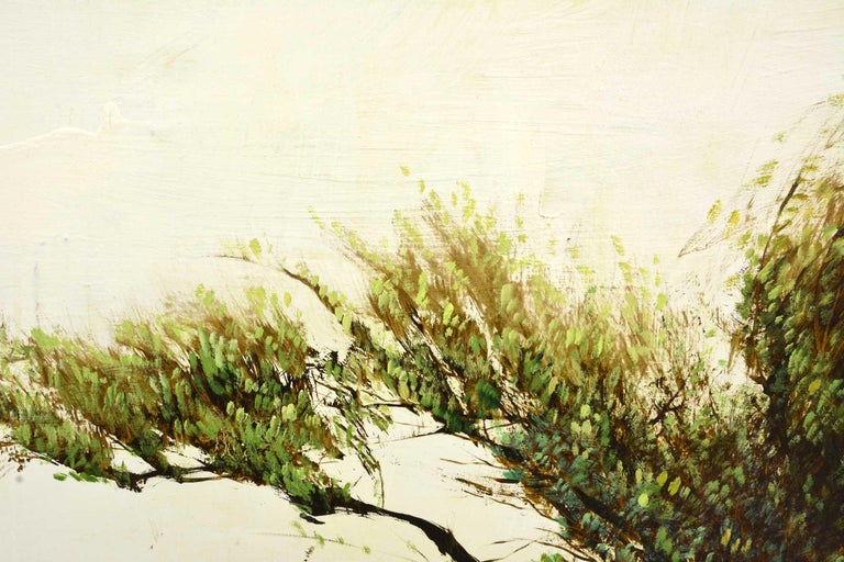 Robert Marchessault - 'Inconnu', abstract realist cypress tree painting ...