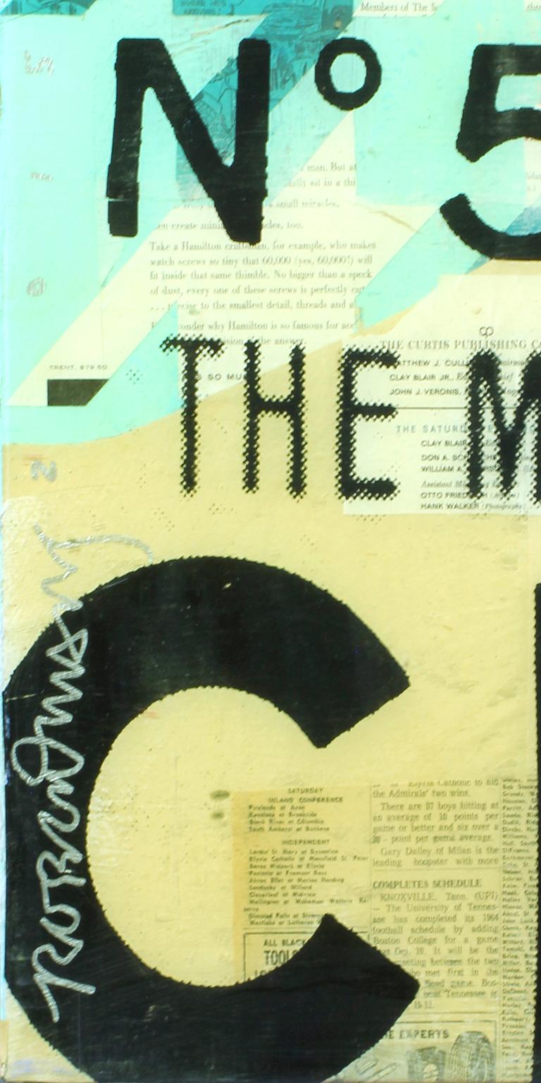 Robert Mars - Œuvre d'art en techniques mixtes sur panneau de bois ...