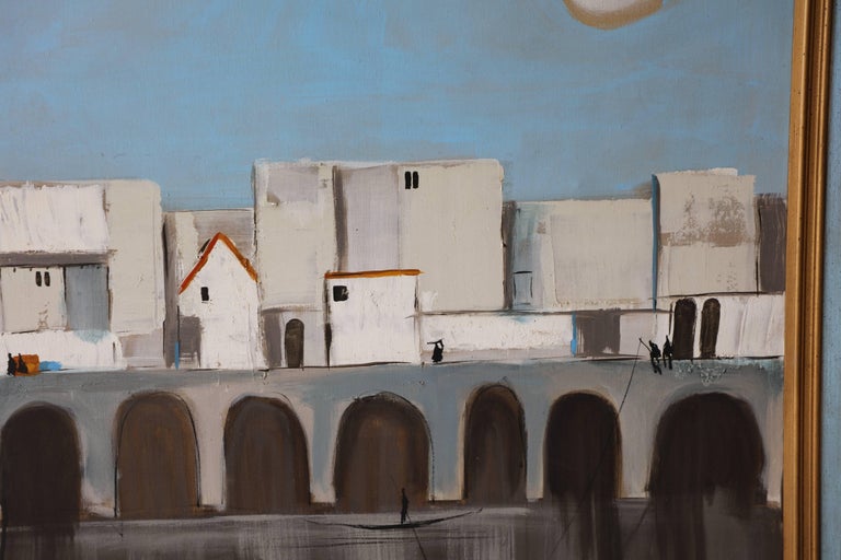 Robert McCaine Noted Palm Springs Artist Cityscape at 1stDibs | robert ...