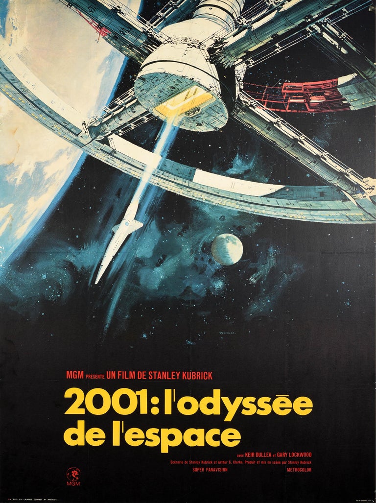 Robert McCall - Original Vintage Film Poster 2001: A Space Odyssey ...