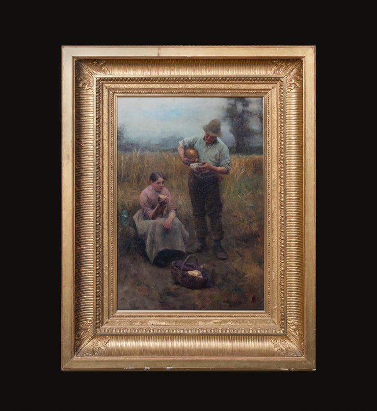 Robert McGregor R.S.A - The Harvesters Lunch, 19th Century by Robert ...