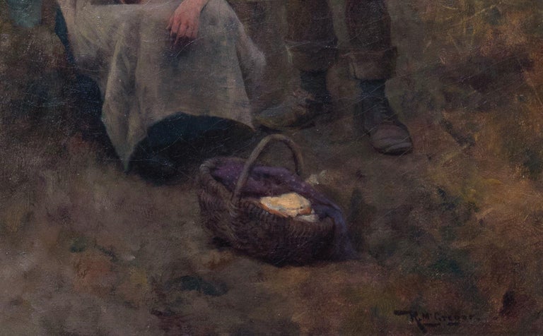 Robert McGregor R.S.A - The Harvesters Lunch, 19th Century by Robert ...