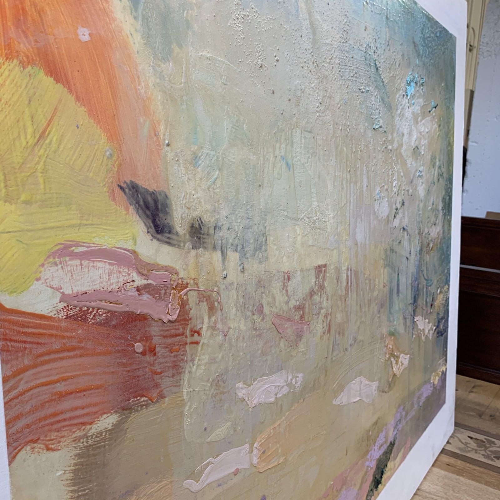 Robert Minuzzo Original Painting "Untitled #82" Signed 1985 For Sale at ...