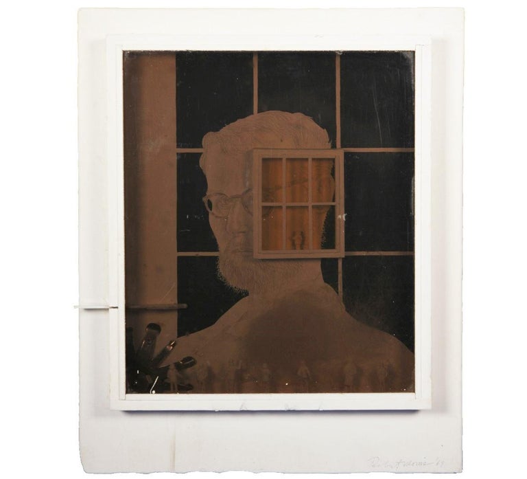 Robert Morris - "Assemblage #9" Artist Self Portrait at 1stDibs | self ...