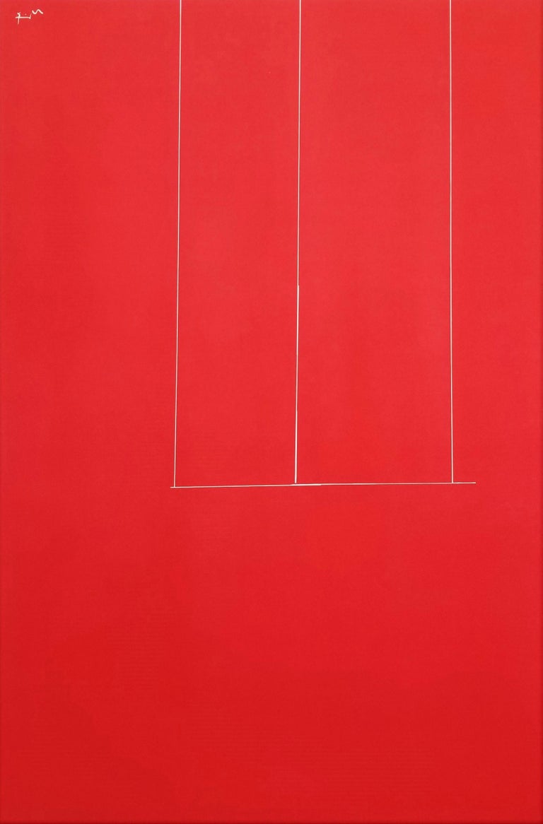 Robert Motherwell - Untitled (Red) For Sale at 1stDibs