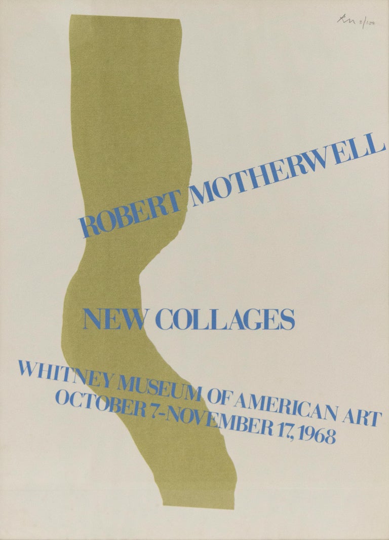 Whitney Museum Poster For Sale at 1stDibs